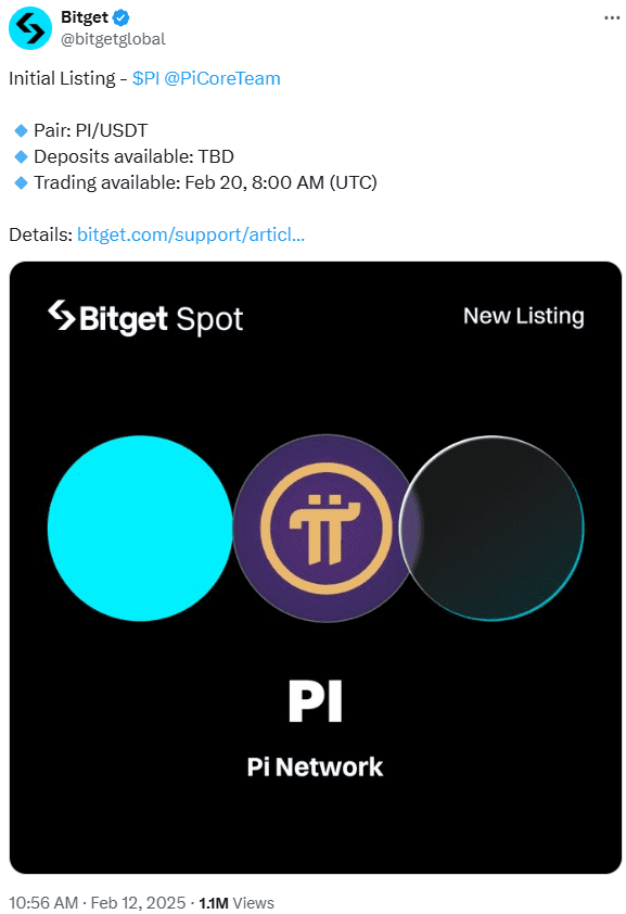 Bitget and OKX List Pi Network Token (PI) as Bybit Rejects It - Co… Bitget and OKX List Pi Network Token (PI) as Bybit Rejects It - Co…